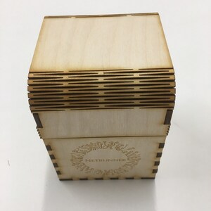 Double Card Deck Box With Customised Engraving - Etsy