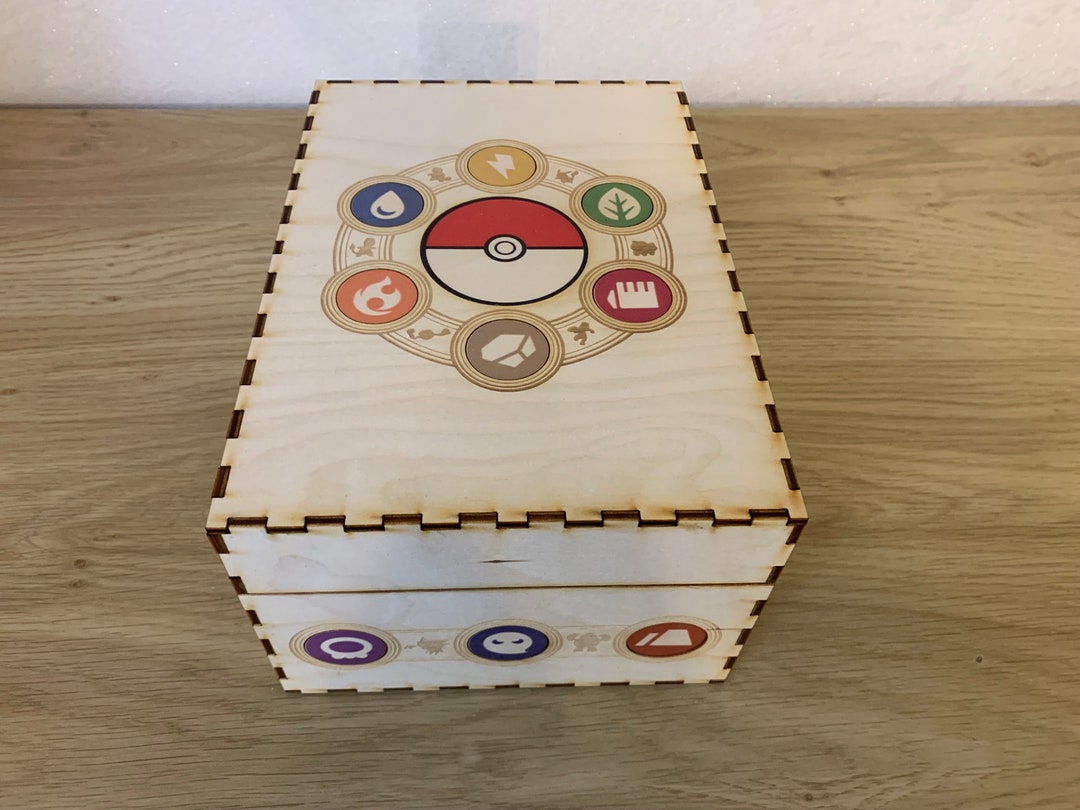 Pokemon Compatible Deck Box. Pokemon Compatible Card Collection Storage ...