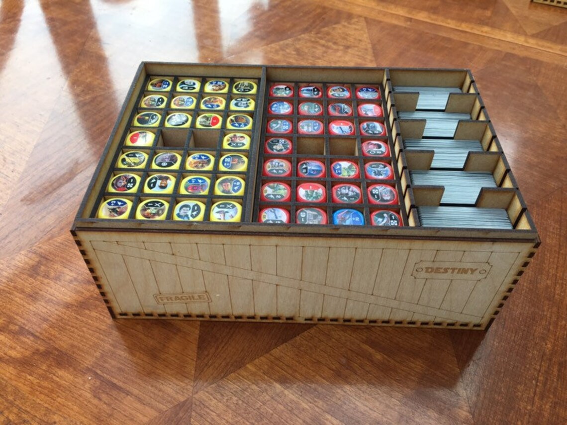 Card Games Card Crate Stacking Trays Various Sizes With | Etsy