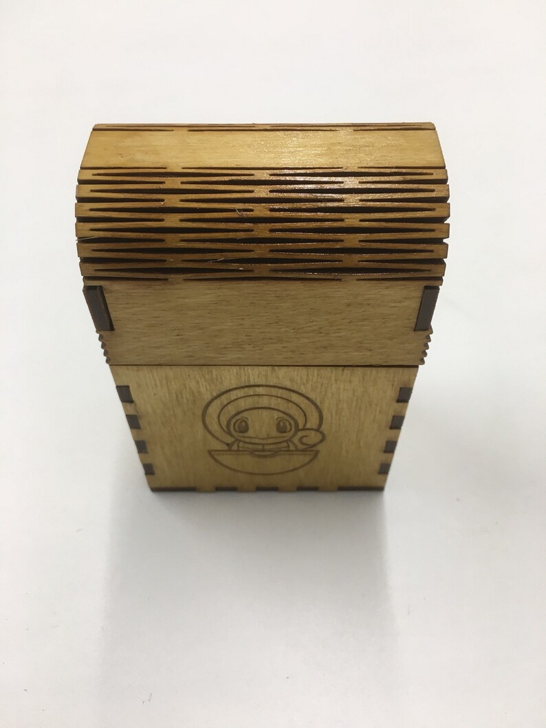 Wooden Single Card Deck Box With Customised Engraving - Etsy