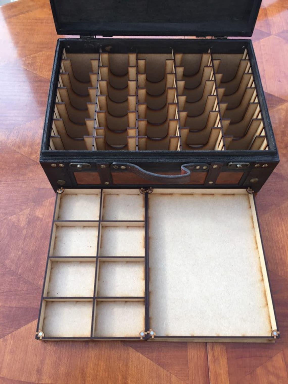 Vintage Style Card Storage Box With Customisable Engraving - Etsy