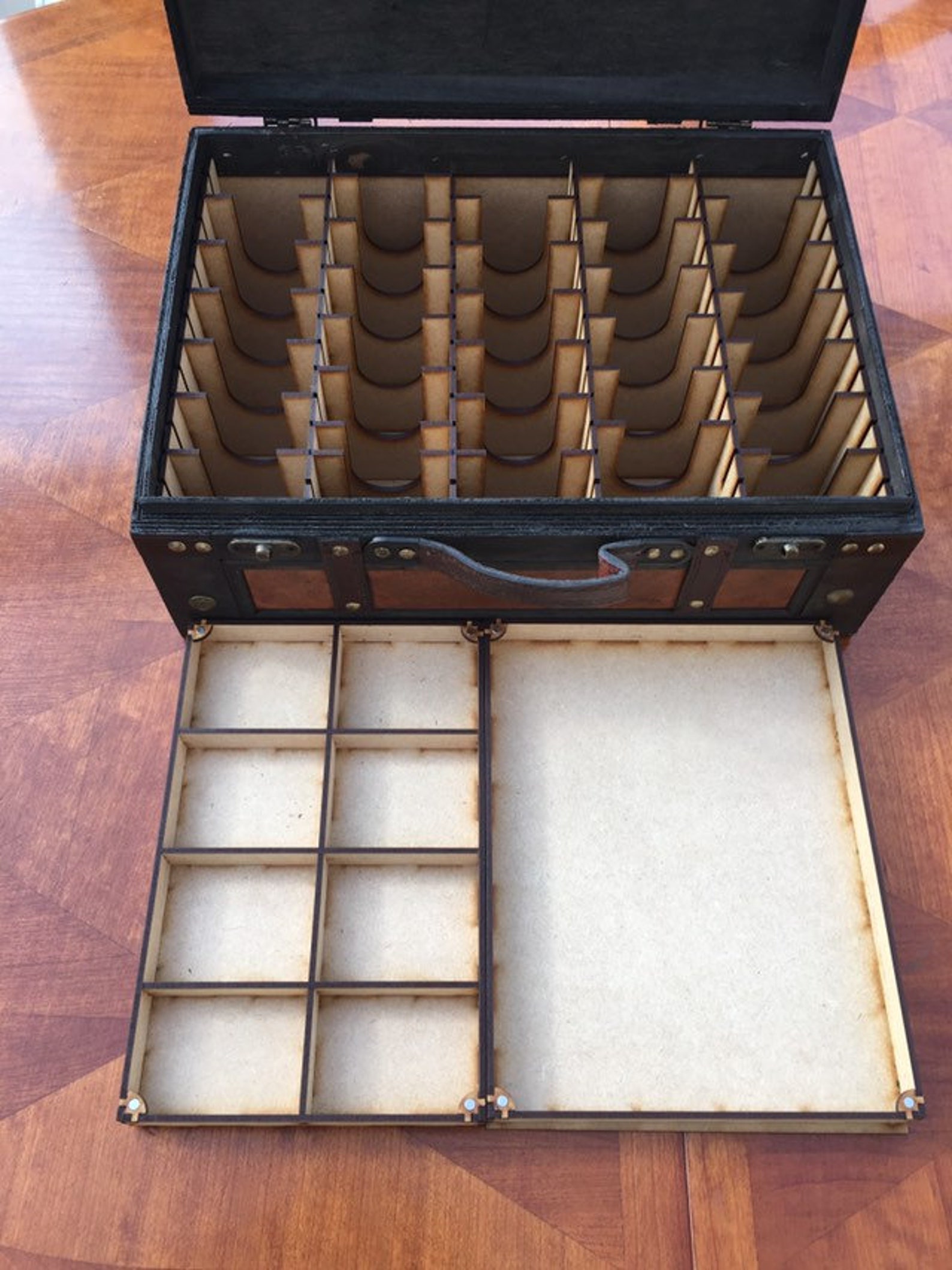 Vintage Style Card Storage Box With Customisable Engraving - Etsy