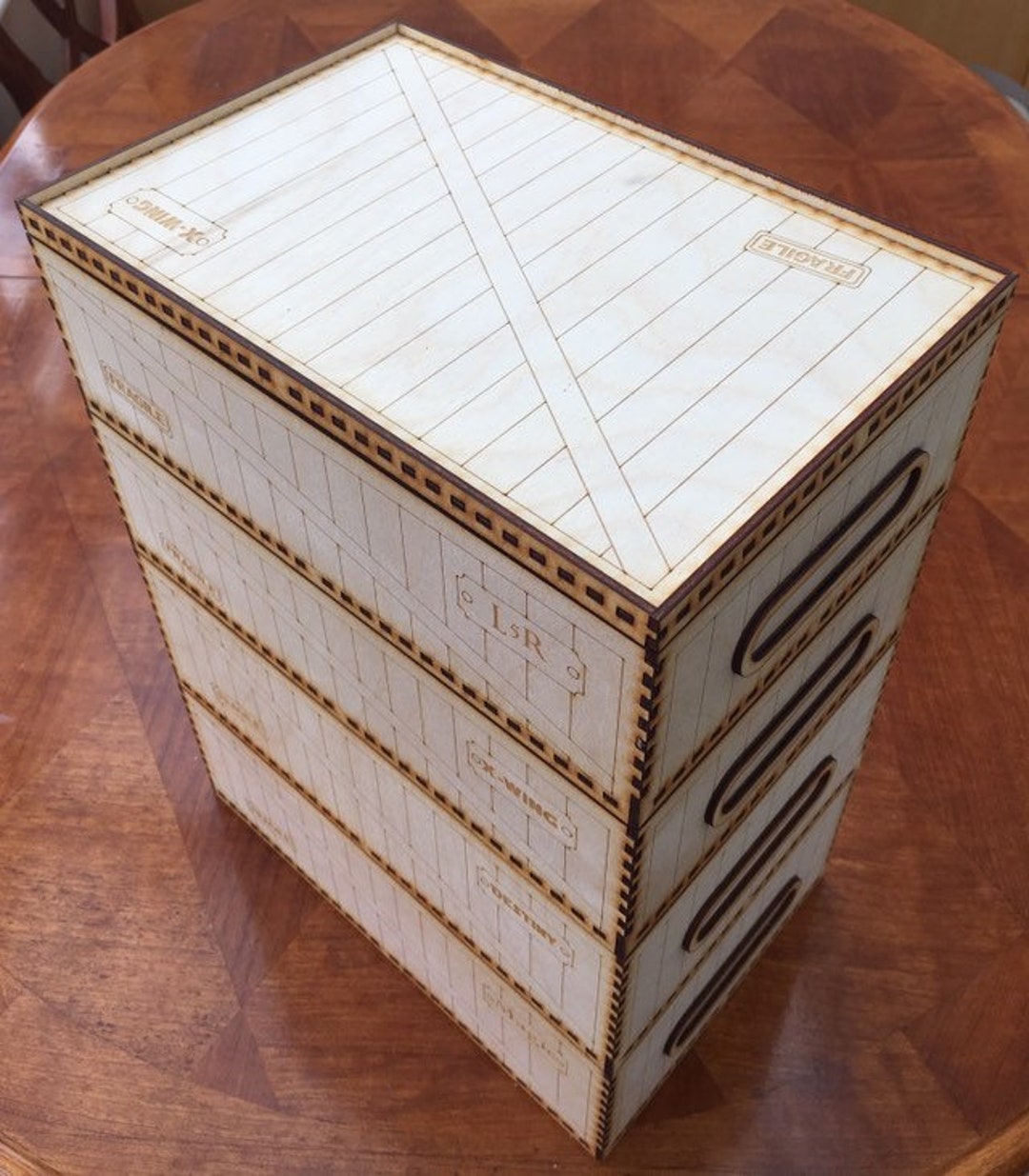Card Games, Card Crate Stacking Trays - Various Sizes With Customisable ...