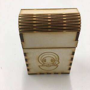 Wooden Single Card Deck Box With Customised Engraving - Etsy