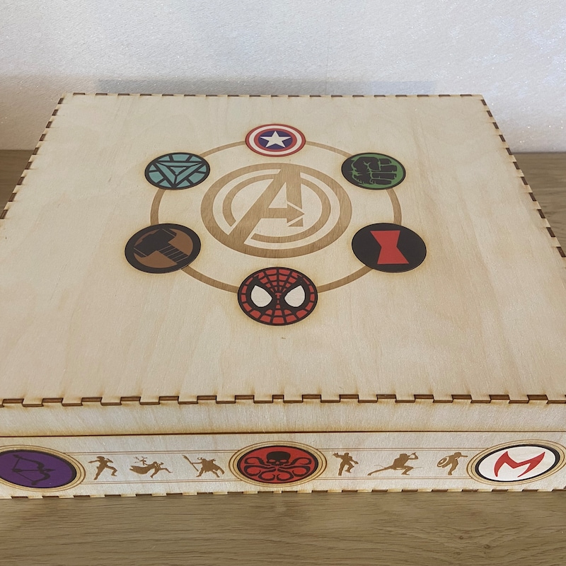 Wooden Card Game Boxes - Etsy UK