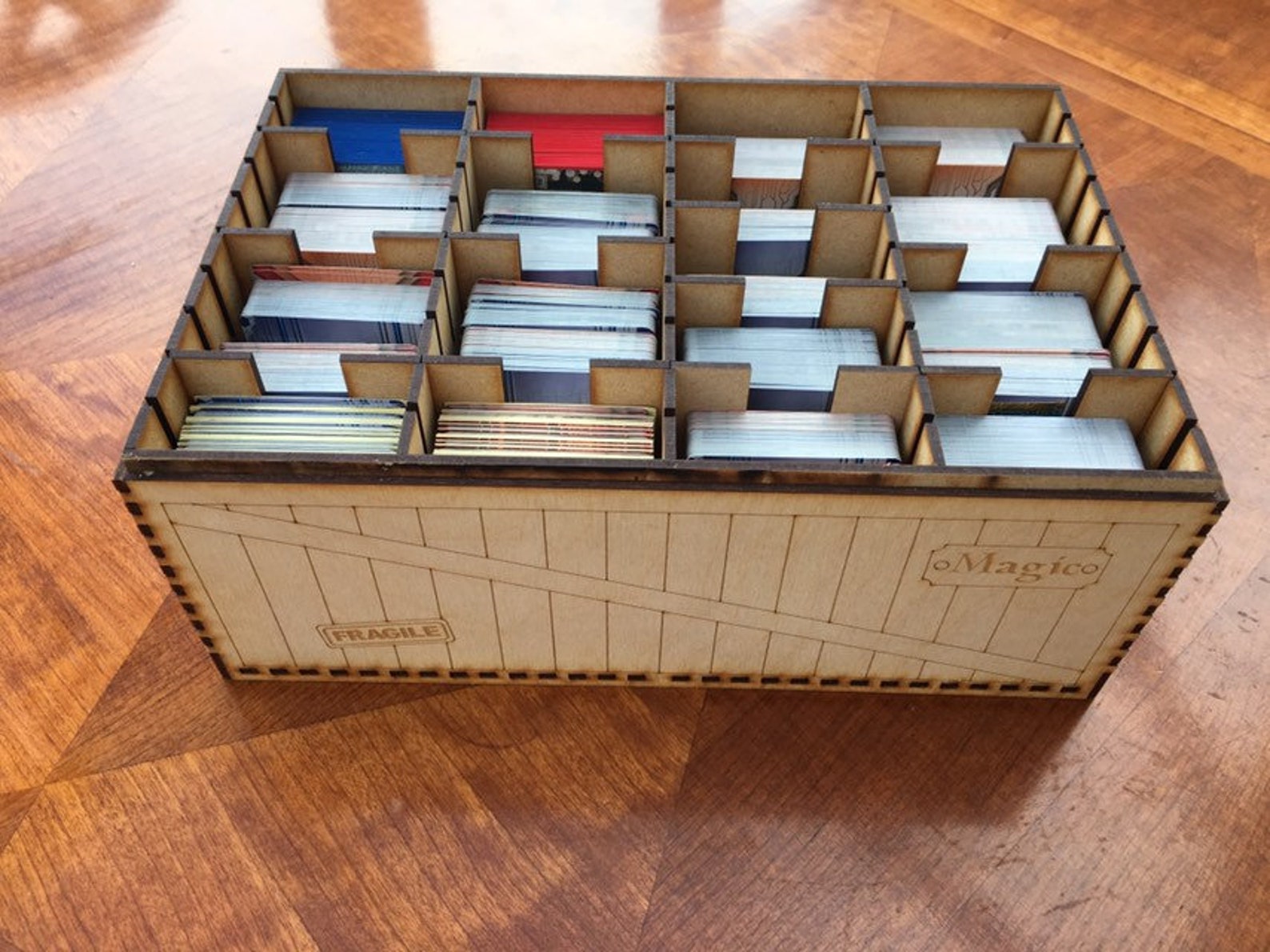 Card Games Card Crate Stacking Trays Various Sizes With | Etsy