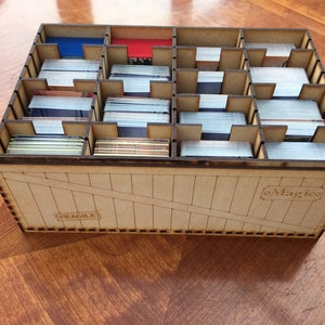 Card Games, Card Crate Stacking Trays - Various Sizes With Customisable ...