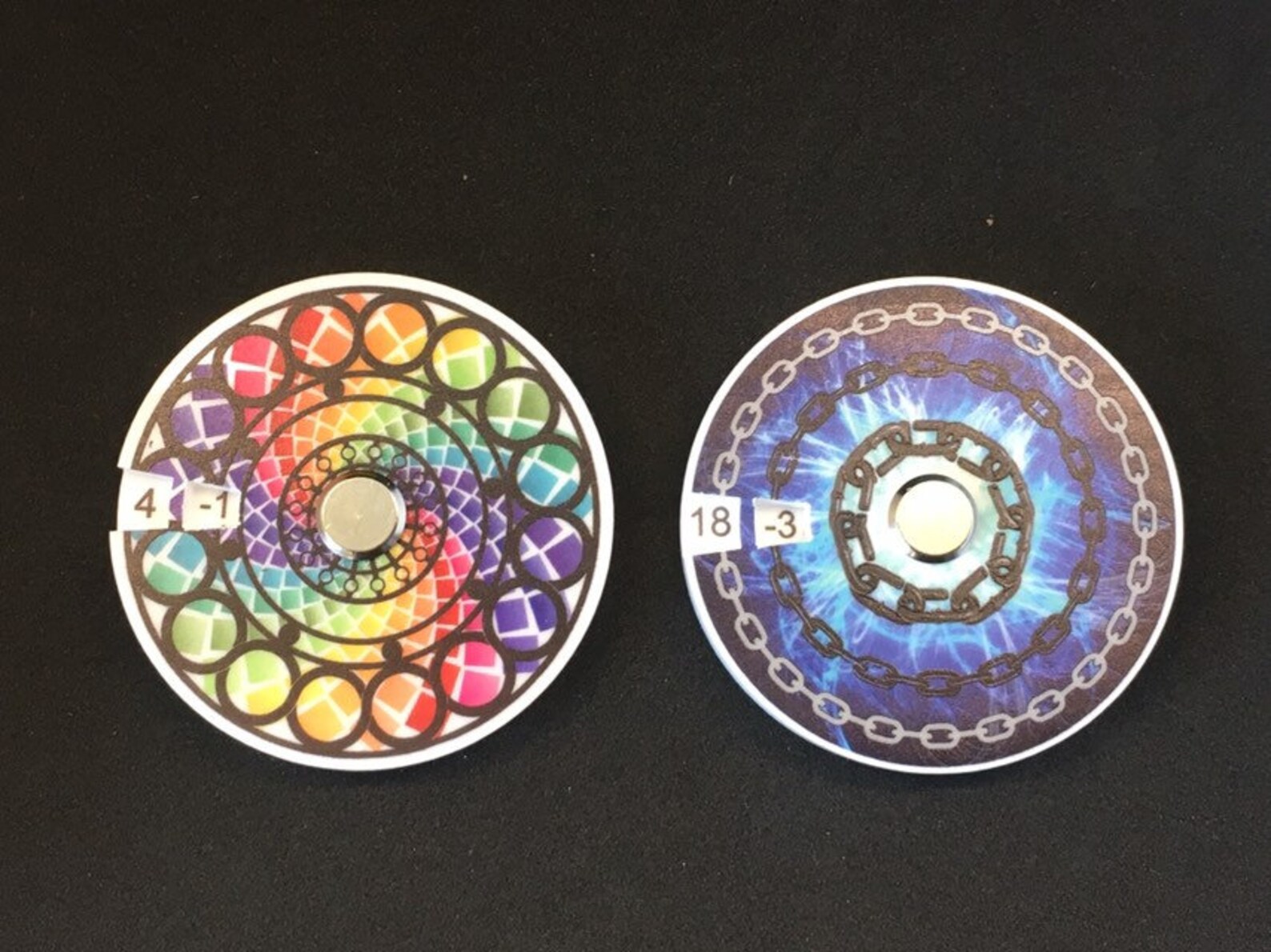 Keyforge Compatible Chain Dial for Tracking Numbers in Table Top Games ...