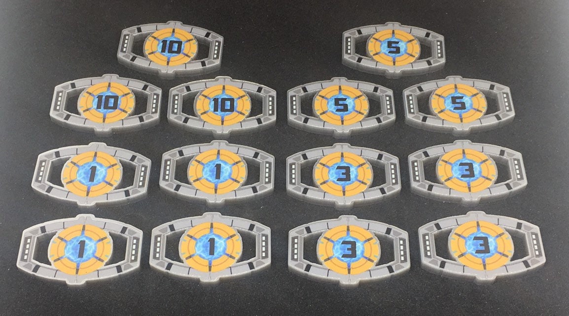 Matrix of Leadership Style Large Damage Tokens. Colour - Etsy