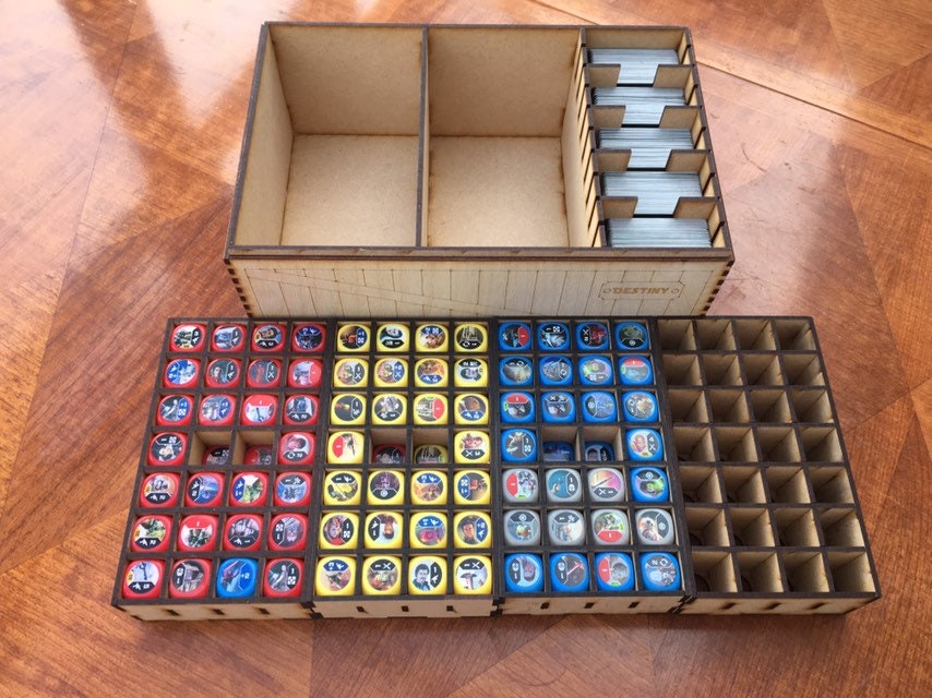 Card Games Card Crate Stacking Trays Various Sizes With | Etsy