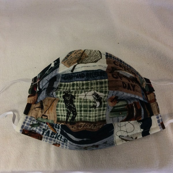 Fishing Face Mask - Etsy