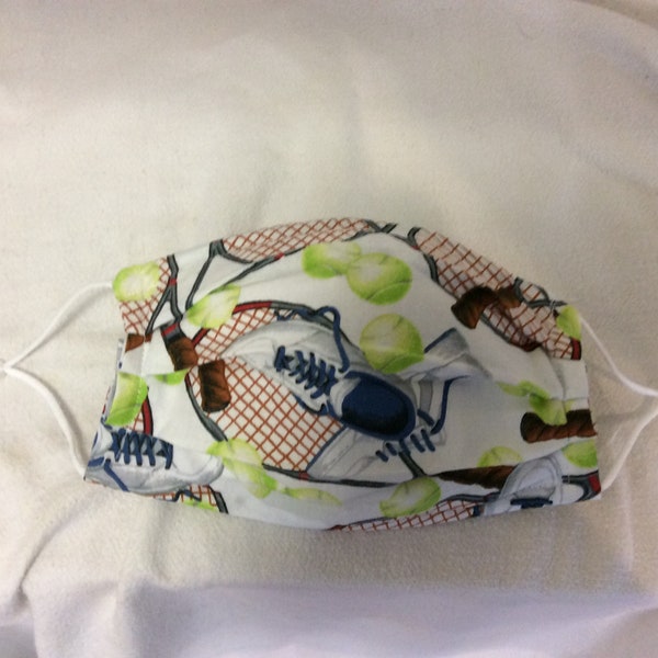 Tennis Face Mask - Etsy