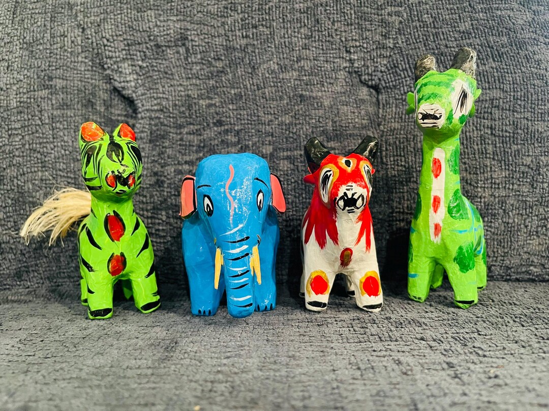 Myanmar Paper Dolls Animals Creative Art Cute for Children Decoring - Etsy