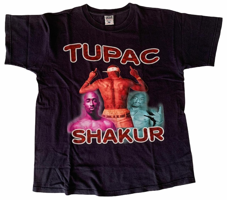 Vintage Tupac Shakur Tshirt - Etsy