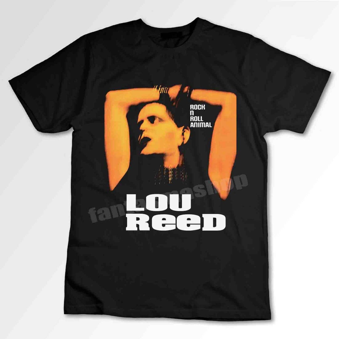 Lou Reed Tshirt the Velvet Underground David Bowie Glam Rock Shirt - Etsy