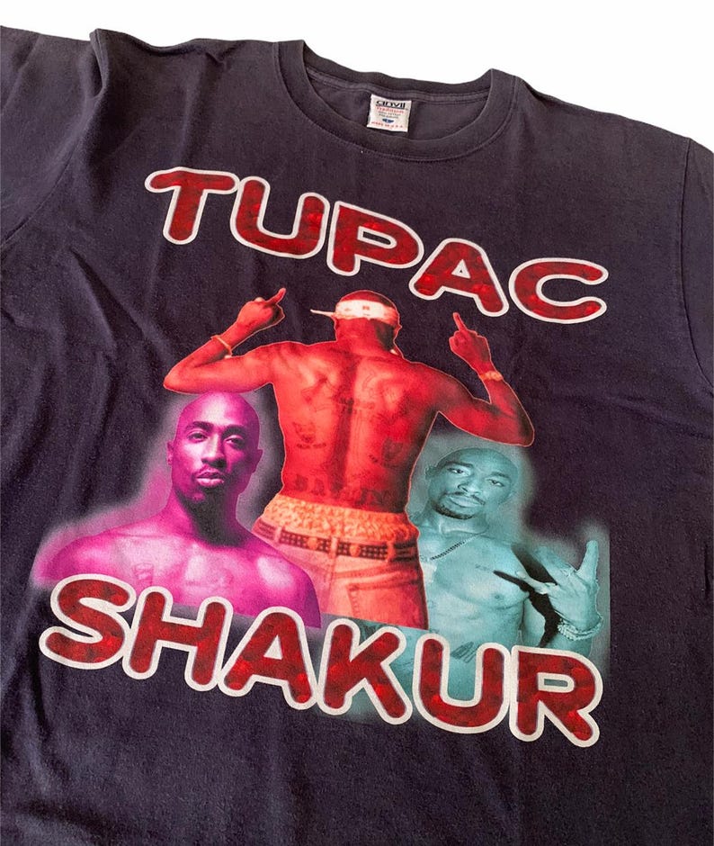 Vintage Tupac Shakur Tshirt - Etsy
