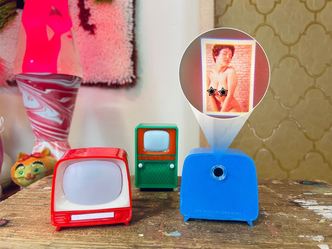 Vintage années 60 Naked Ladies Peep Show TV Photo Viewer NSFW - Etsy France