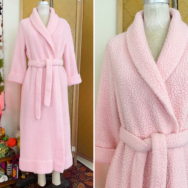 Pink Fuzzy Robe - Etsy