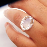 Quartz Ring - Etsy