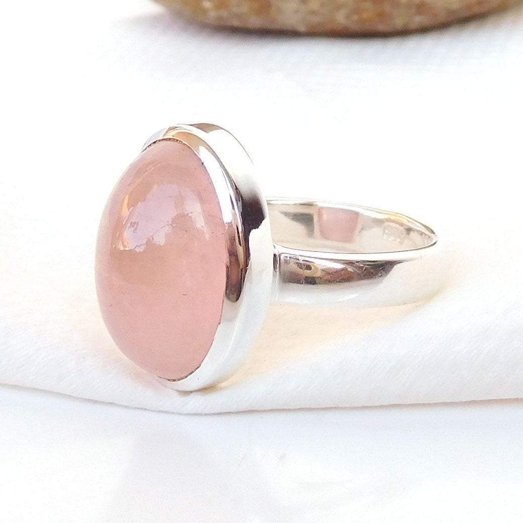 Morganite Ring Natural Morganite Ring Pink Morganite Ring - Etsy