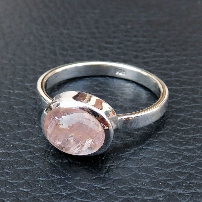 Pink Stone Ring - Etsy