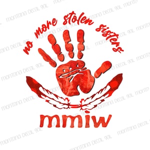 Digital MMIW Sublimation PNG Download - Indigenous Women Awareness Art ...
