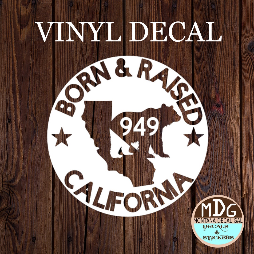 California Vinyl Sticker Decal California Decal for Cars Stocking ...