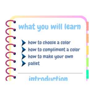 Procreate Color Wheel How-to Ebook With Videos and Bonus Free Glitter ...