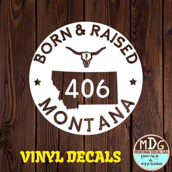 Montana Decal - Etsy