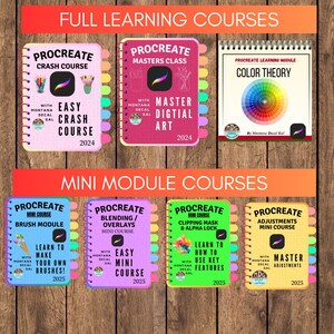 Procreate Color Wheel How-to Ebook With Videos and Bonus Free Glitter ...