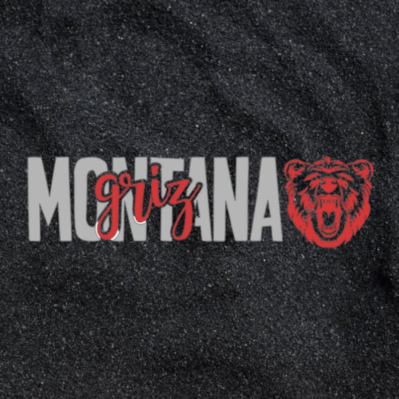 Montana Griz Car Decals Mirror Decals Gifts for Her University of ...