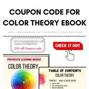 Procreate Color Wheel How-to Ebook With Videos and Bonus Free Glitter ...