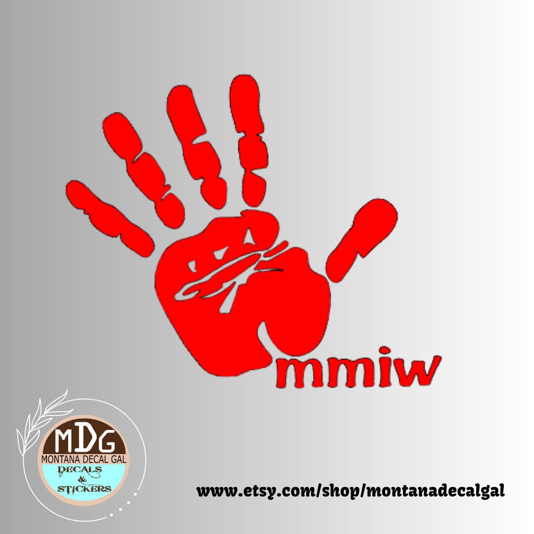 Missing And Murdered Indigenous Women Awareness Decal For Cars Etsy