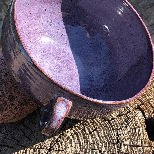 Purple Bowl - Etsy