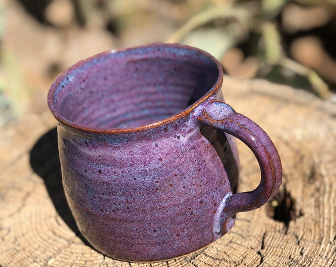 2 Purple Cup Mug Set. Holds 18-20oz. - Etsy