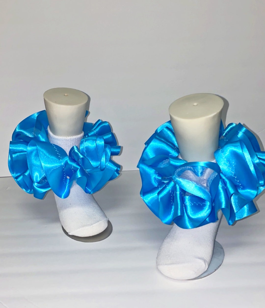 Ruffle Ribbon Socks Any Color - Etsy
