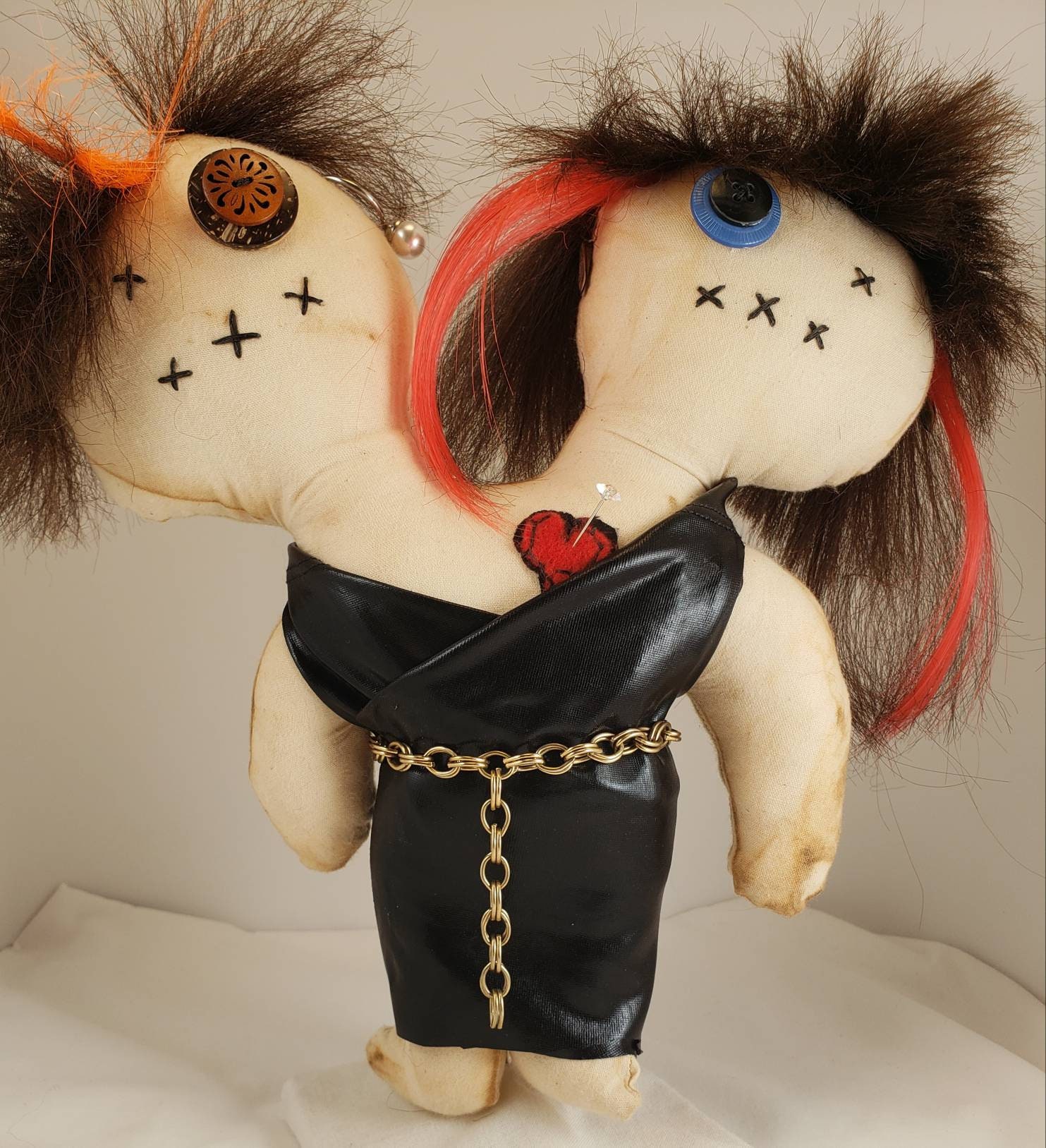 Voodoo Doll Conjoined Twins Wren and Raven - Etsy