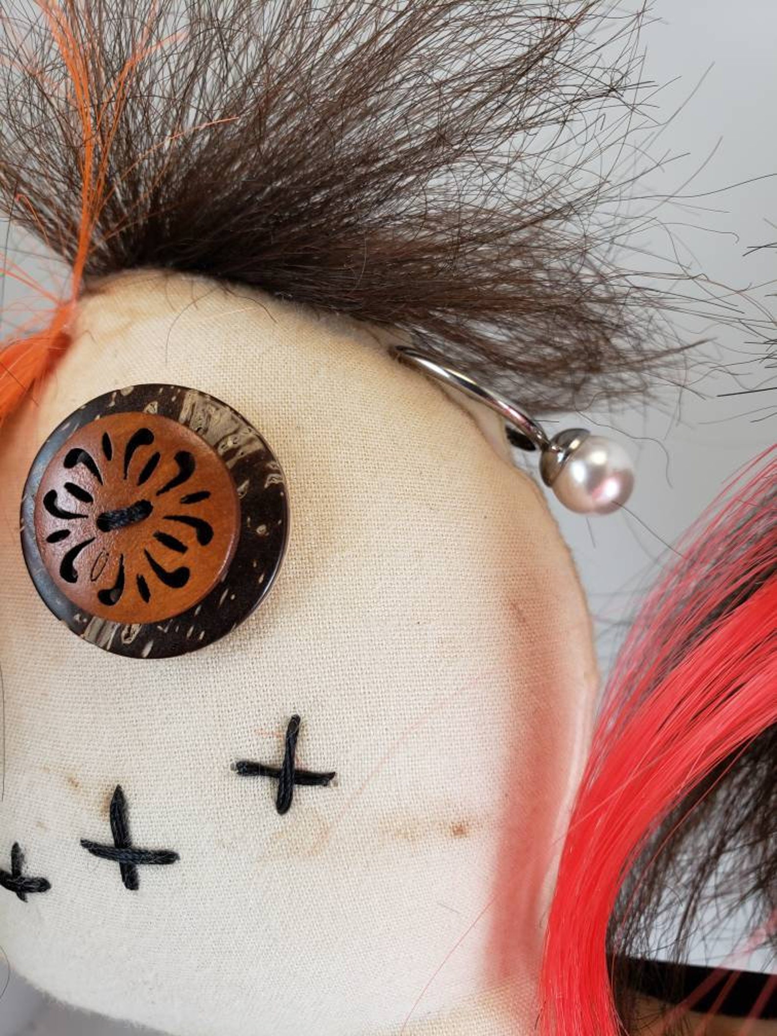 Voodoo Doll Conjoined Twins Wren and Raven | Etsy