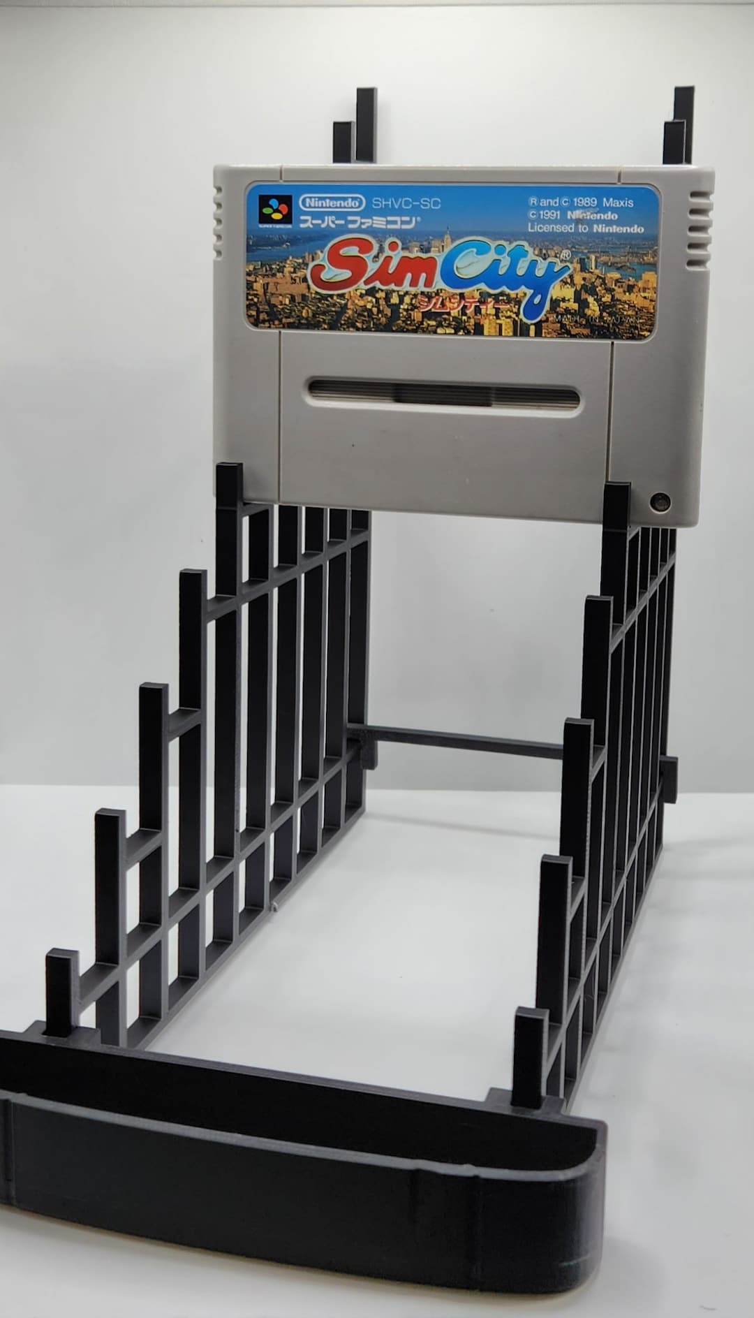 Super Famicom 10 Cart Stand - Etsy