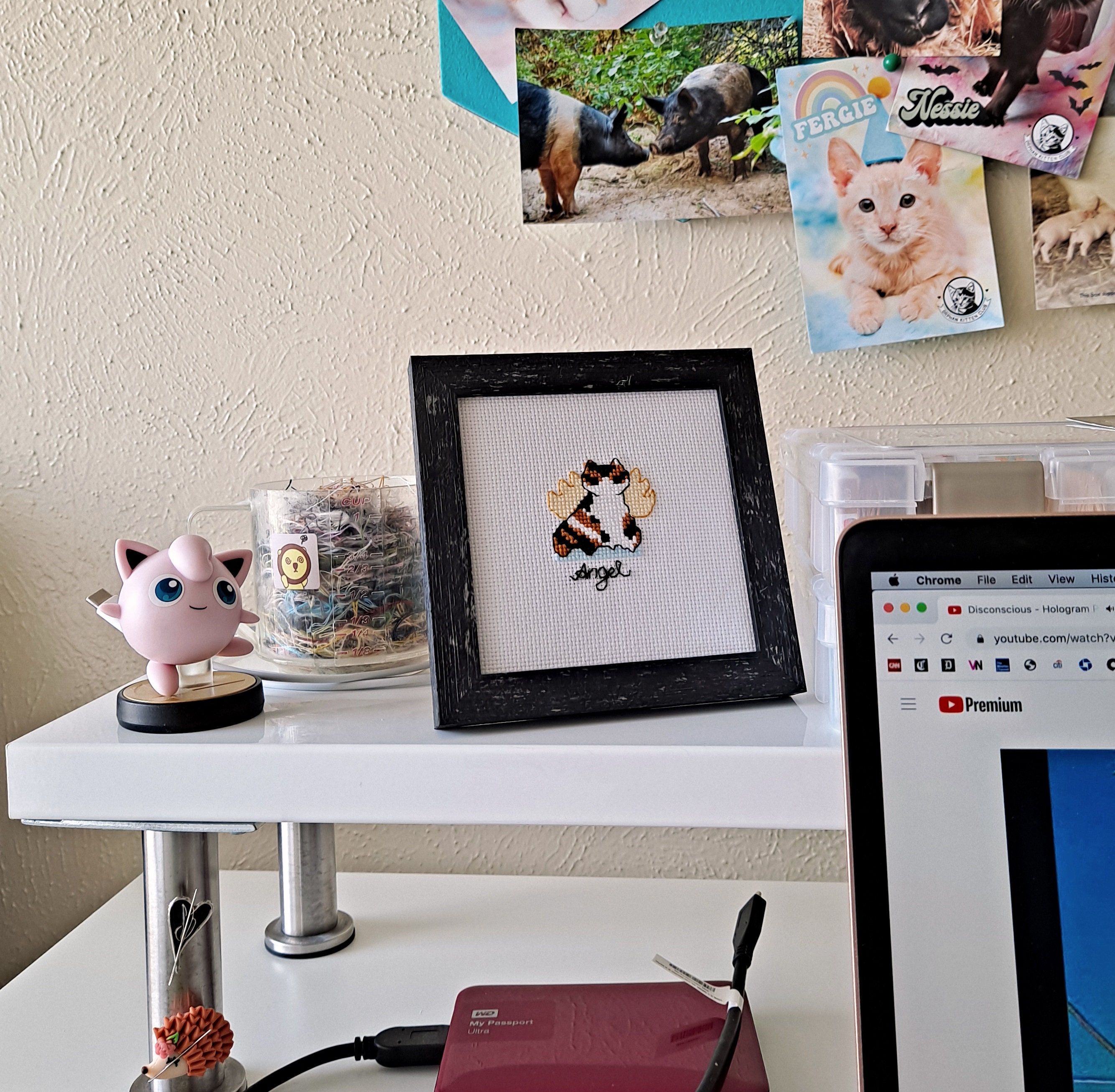 Calico Angel - Motivational Cats - Counted Cross Stitch PDF Pattern ...