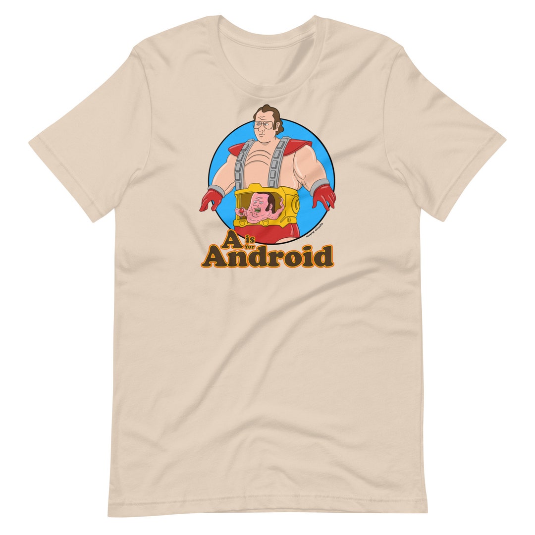 A is for Android With Text - Etsy