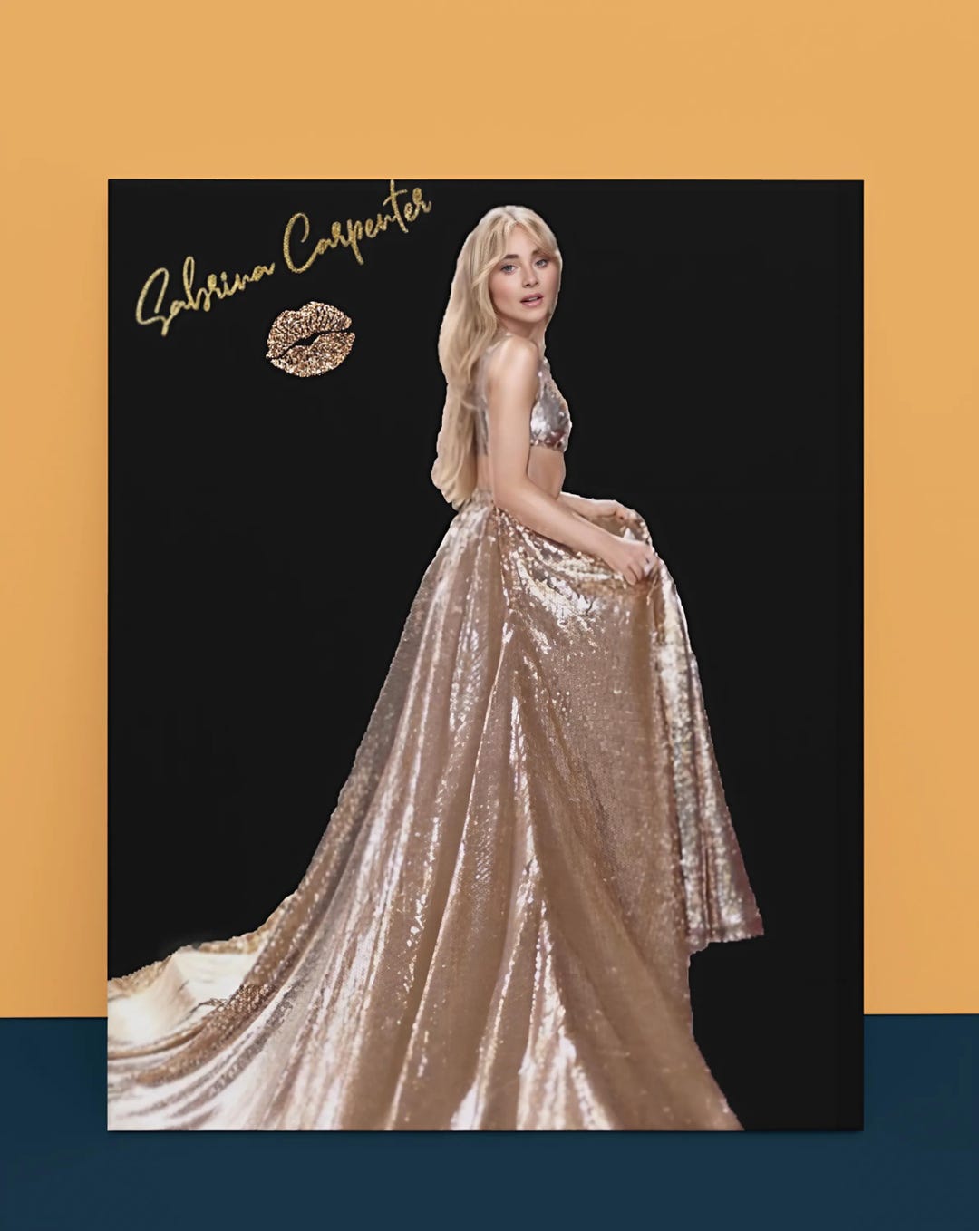 Poster Sabrina Canvas Print , Unframed High-quality HD Print, Wall Art ...