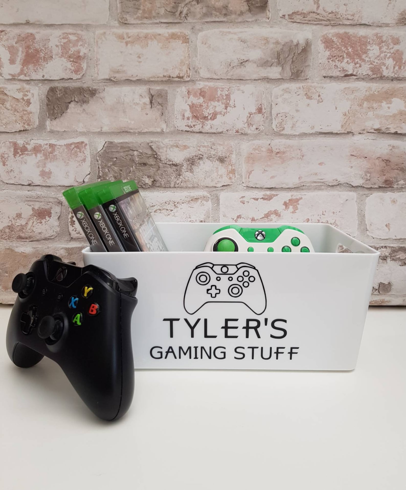 Personalised Boys Girls Gaming Stuff Storage Box - Etsy