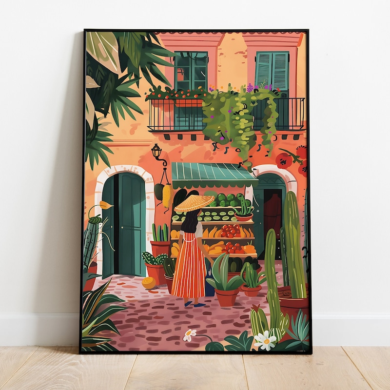 Mexican Art Food Market - Etsy