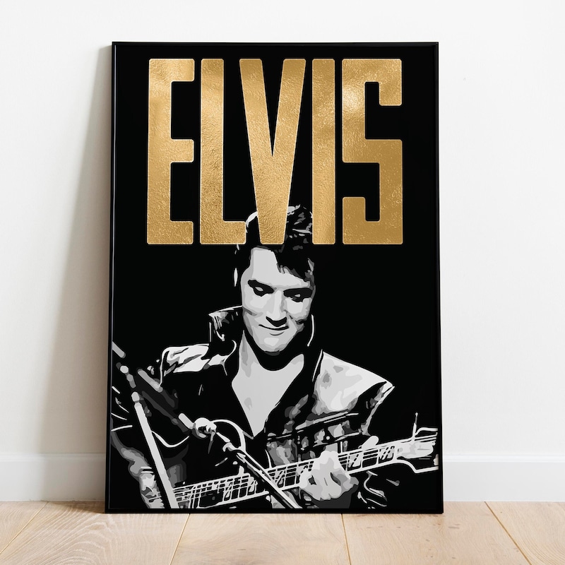 Elvis Presley Poster - Etsy