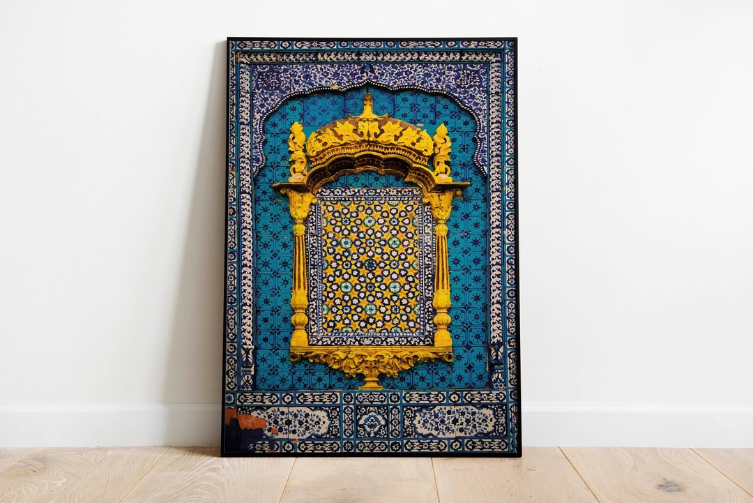 Palace Wall Art, Travel Poster, Living Room Decor, Printable, Vintage ...