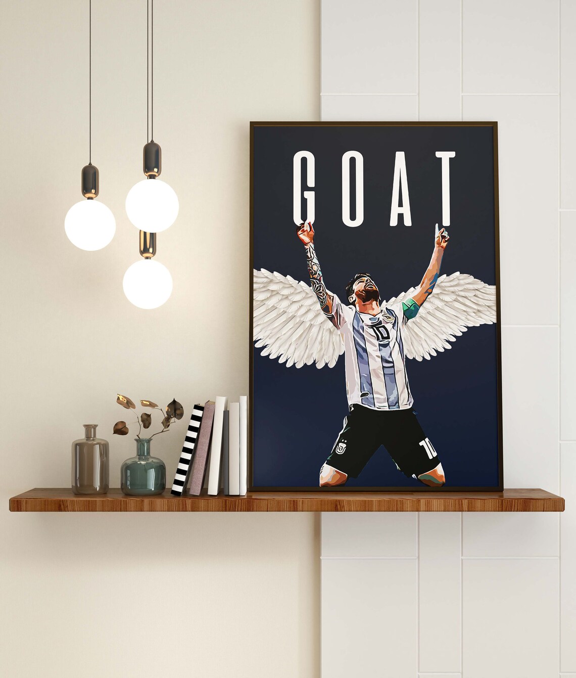 Lionel Messi GOAT Argentina World Cup Qatar 2022 Digital - Etsy