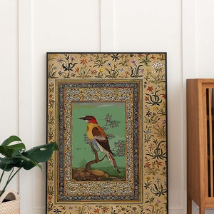 Vintage Indian Palace Art Set, Rajput Royal Prints, Living Room Decor ...