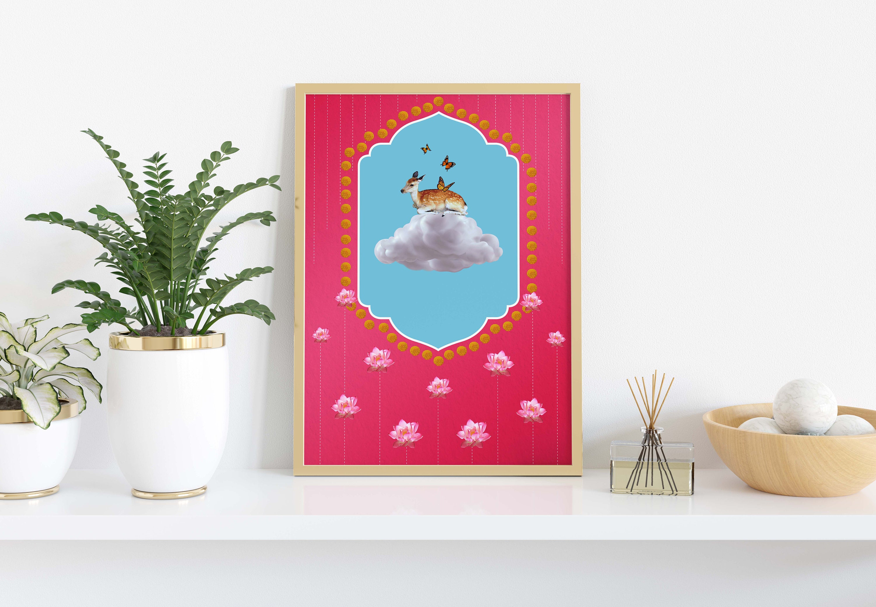 Indian Digital Art Set Indian Contemporary Pop Art Prints - Etsy