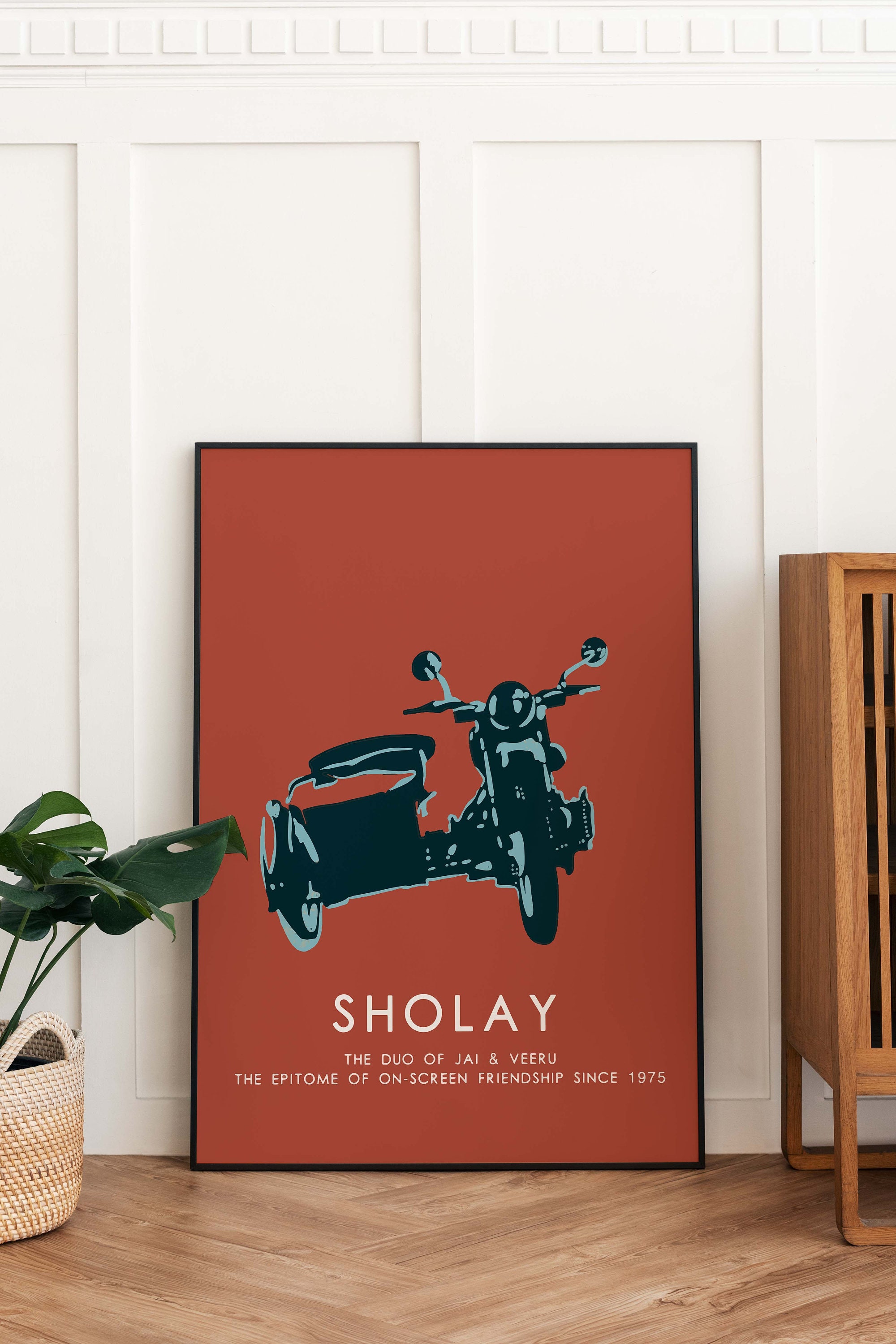 Sholay Bike Poster